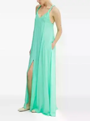 Patrizia Pepe Braided-back Maxi Day Dress