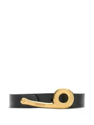 Burberry Leather Bridle Belt - Black