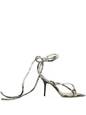 IRO PARIS 90mm Lace-up Heeled Sandals