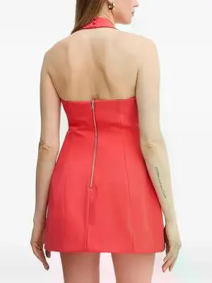 Bardot Halter Neck Mini Dress