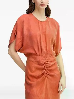 HOSS INTROPIA Textured Cinched Midi Dress