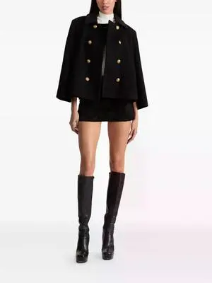 Alice + Olivia Reynalda Double-breasted Cape Coat