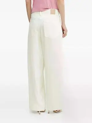 BOSS Pleated Wide-leg Jeans