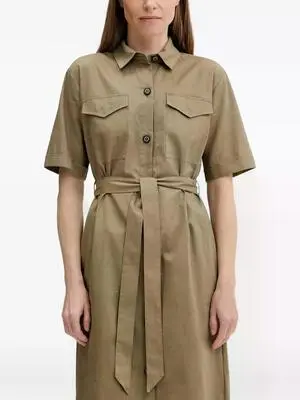 Barbour Belted Midi Shirt Dress