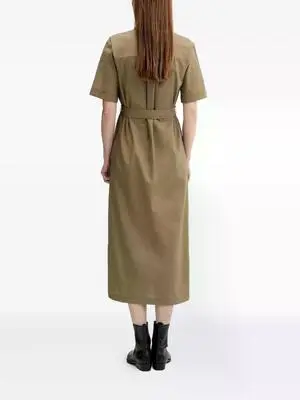 Barbour Belted Midi Shirt Dress