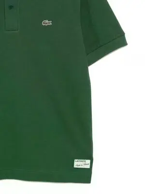 Lacoste Striped-collar Polo Shirt