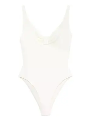 AWAY THAT DAY Monaco One Piece Swimsuit - Neutrals