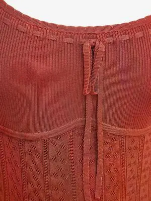 Guess Ribbed Knit Mini Dress