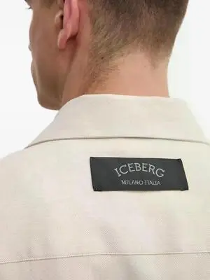 Iceberg Revere-collar Short-sleeve Shirt