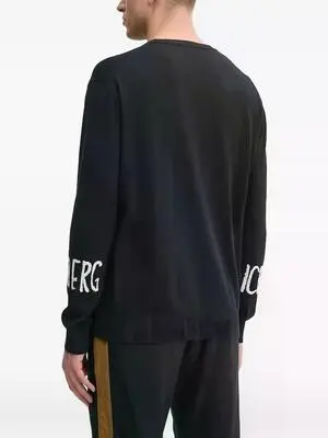 Iceberg Embroidered Long-sleeve Sweater