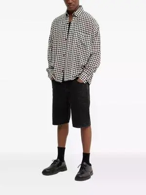 WON HUNDRED Check-pattern Shirt