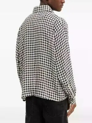 WON HUNDRED Check-pattern Shirt