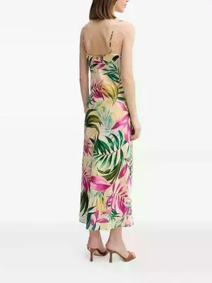 Guess Leaf-print Slip Dress