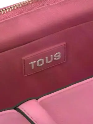 TOUS Embossed Logo Tote Bag