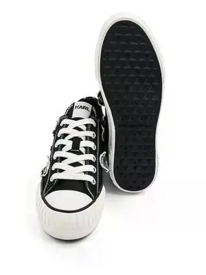 Karl Lagerfeld Rose-embellished Sneakers