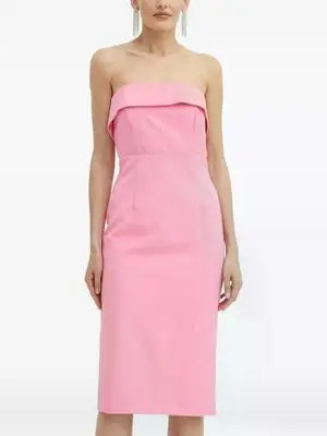 Bardot Strapless Midi Dress