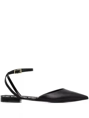 Just Cavalli Ankle-strap Pointed-toe Flats