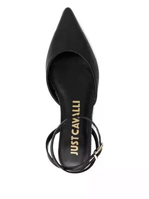 Just Cavalli Ankle-strap Pointed-toe Flats