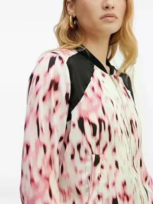 Liu Jo Abstract-print Bomber Jacket