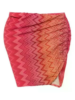 Missoni Zig Zag Wrap Skirt
