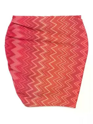 Missoni Zig Zag Wrap Skirt