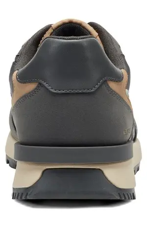 KENNETH COLE Pryor Lace-up Sneaker - Black Oyster/mushroom