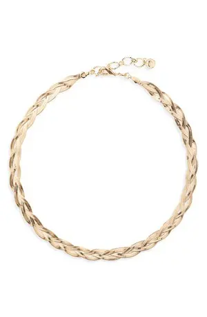 CHILD OF WILD Aureline Braided Necklace - Gold