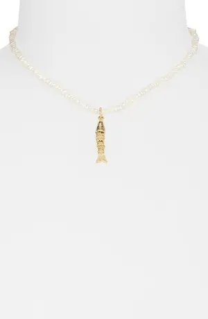 CHILD OF WILD Paros Freshwater Pearl Pendant Necklace