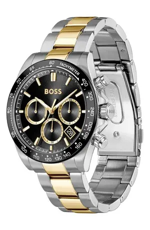 BOSS Chronograph Bracelet Watch - Black