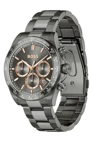 BOSS Chronograph Bracelet Watch - Grey