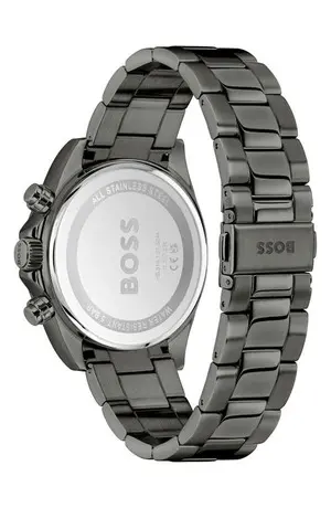 BOSS Chronograph Bracelet Watch - Grey