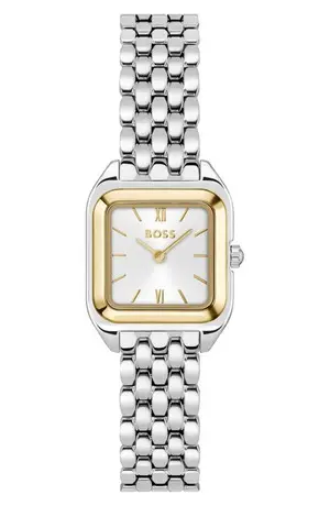 BOSS Petite Mae Bracelet Watch - Silver