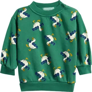 BOBO CHOSES La Oca Print Cotton Sweatshirt