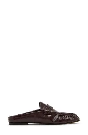 Steve Madden Rafe Loafer Mule - Burgundy