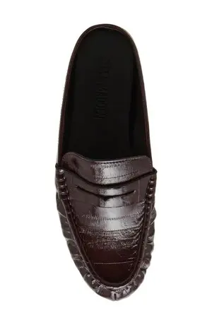 Steve Madden Rafe Loafer Mule - Burgundy