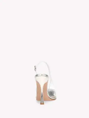 GIANVITO ROSSI Diana Pump With Pointed Toe And Buckle - Silver Tpu