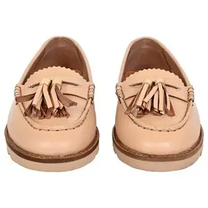 JELAVU Leather Loafer - Sand