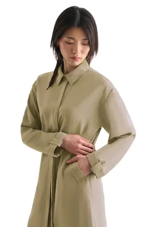 MIZALLE Cinch Waist Tunic