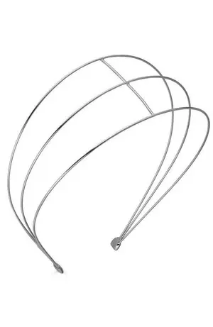 EPONA VALLEY Petite Saint Germaine Headband - Silver