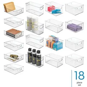 IDESIGN 18-piece Bin Organization Set