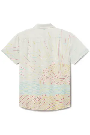 BAJA LLAMA Sunburstvagabond Button Up - Cream