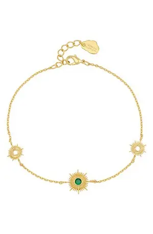 Estée Lauder Sunburst Station Bracelet