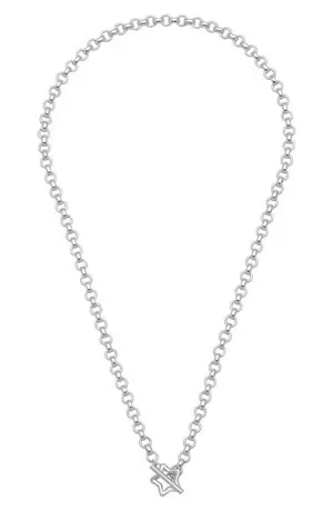 Estée Lauder Star T-bar Link Necklace