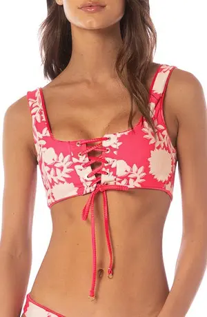 MAAJI Flowerbed Dazzle Reversible Bikini Top