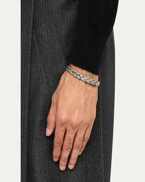 JAN LESLIE Braided Sterling Bracelet