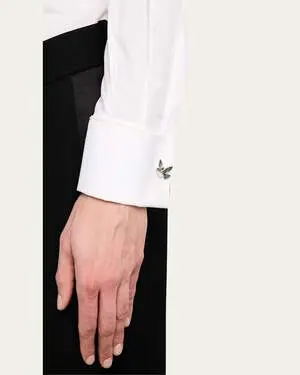 JAN LESLIE Peace Dove Sterling Cufflinks