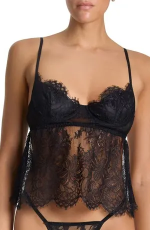 Hanky Panky Black Lace Camisoles