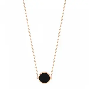 Ginette Ny Mini Ever Necklace - Black Onyx