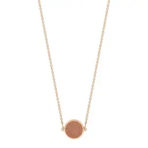 Ginette Ny Mini Ever Necklace - Gold Sandstone