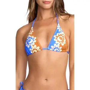 BILLABONG Trippin' Dippin' Remi Triangle Bikini Top - Multi